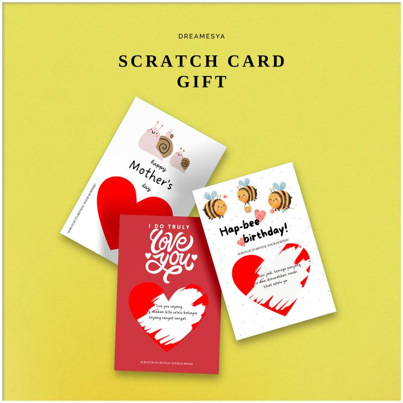 Scratch Card Gift for Special One - I Love You, Anniversary, - TikTok ...
