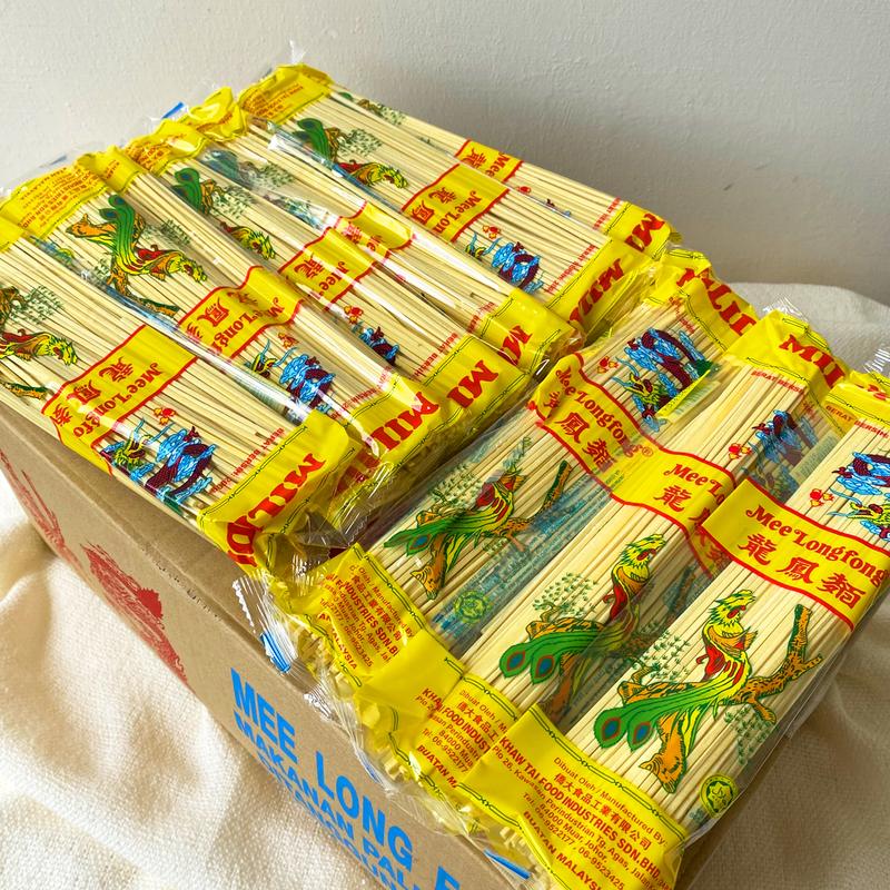 【HALAL】(200g x 10PKT)Mee Long Fong / Mi Lidi /Mee Kuning/Stick noodles ...