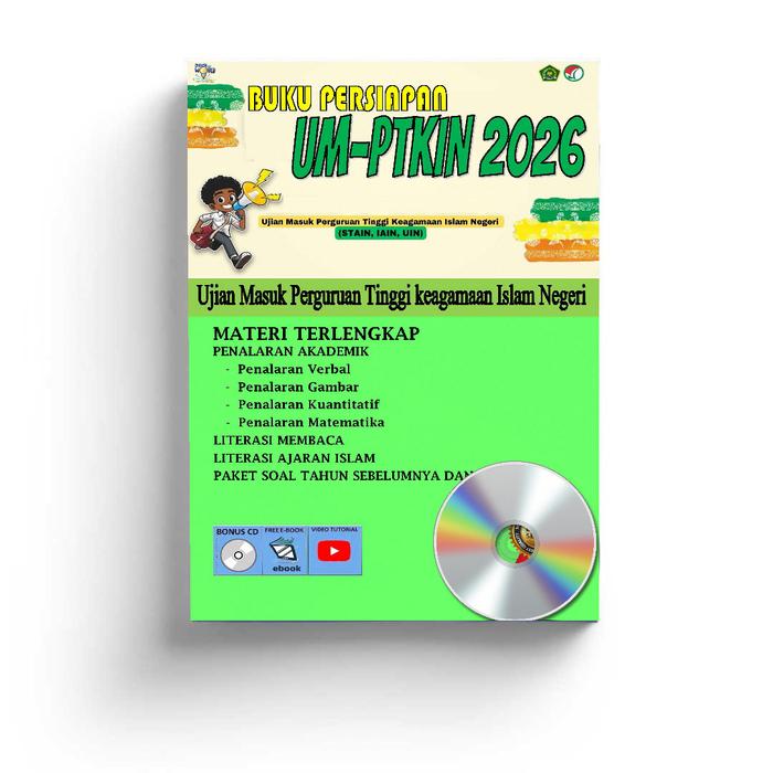 Jual BUKU PERSIAPAN UMPTKIN 2026 UM PTKIN SAINTEK UIN IAIN Panduan ...