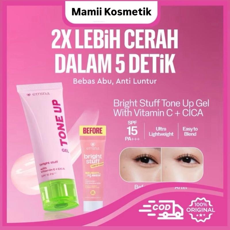 Emina Bright Stuff Tone Up Gel - All Skin Types 20ml - Shop | Tokopedia