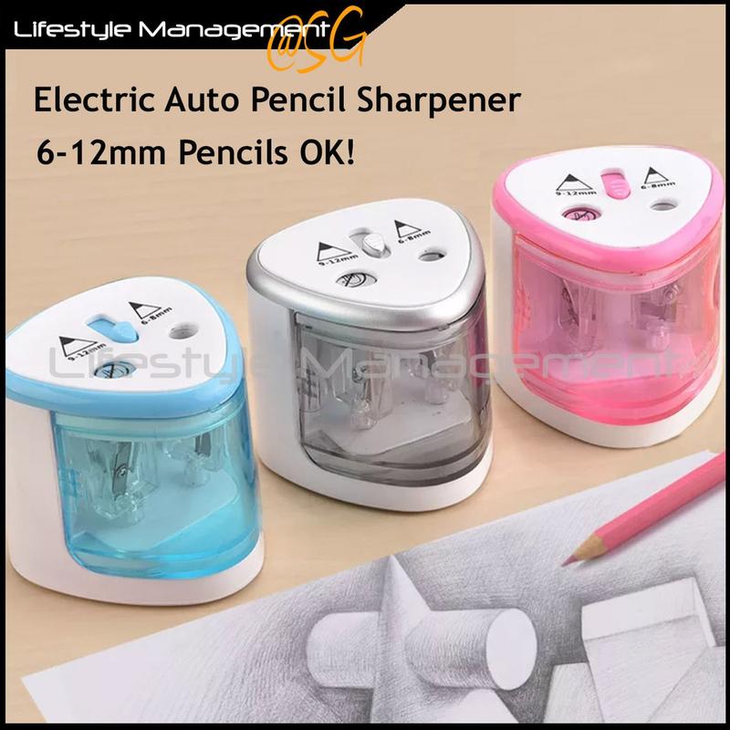 Children Kids Electric Auto Automatic Pencil Sharpen Sharpener - TikTok ...