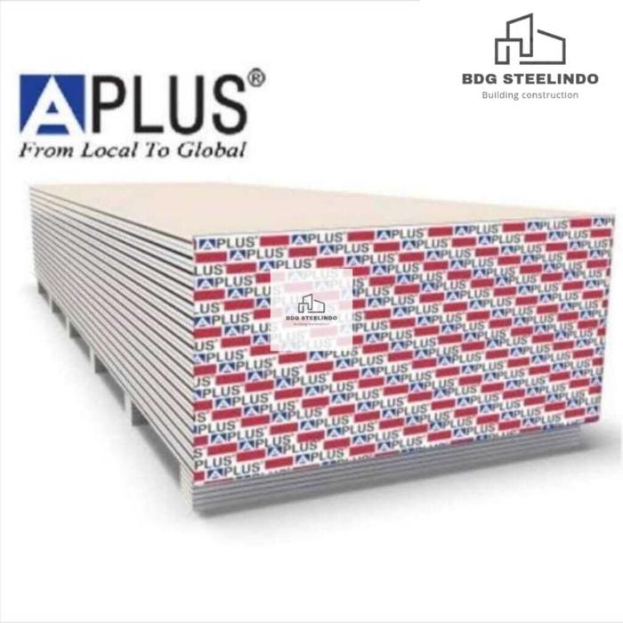Jual Papan Gypsum Gipsum Aplus A+ 9mm x 1200mm x 2400mm Partisi ...