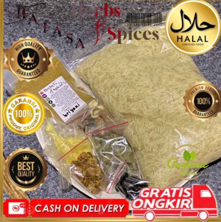 Beras basmati 1kg +Bumbu Nasi mandhi+ Rempah rempah Rice - Shop | Tokopedia