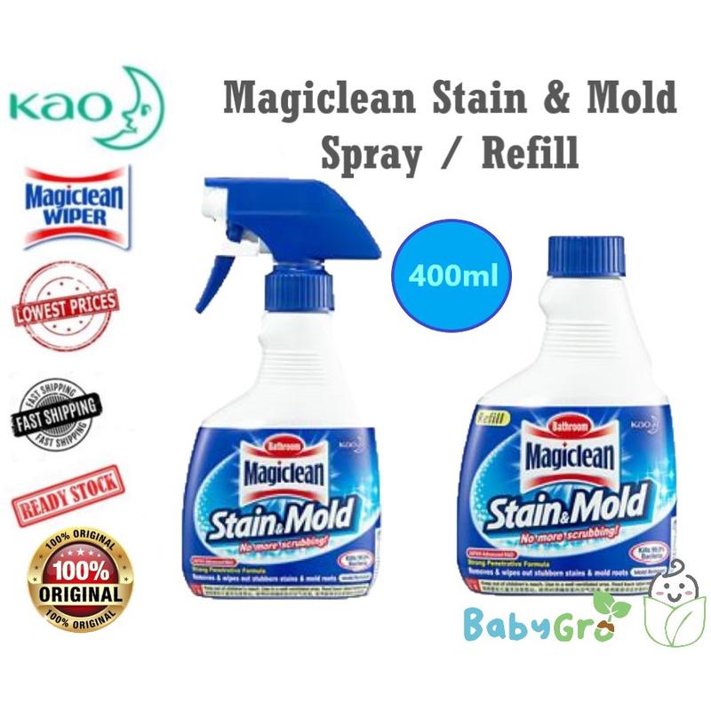 Kao Magiclean Stain & Mole Spray Trigger / Refill 400ml Bathroom ...