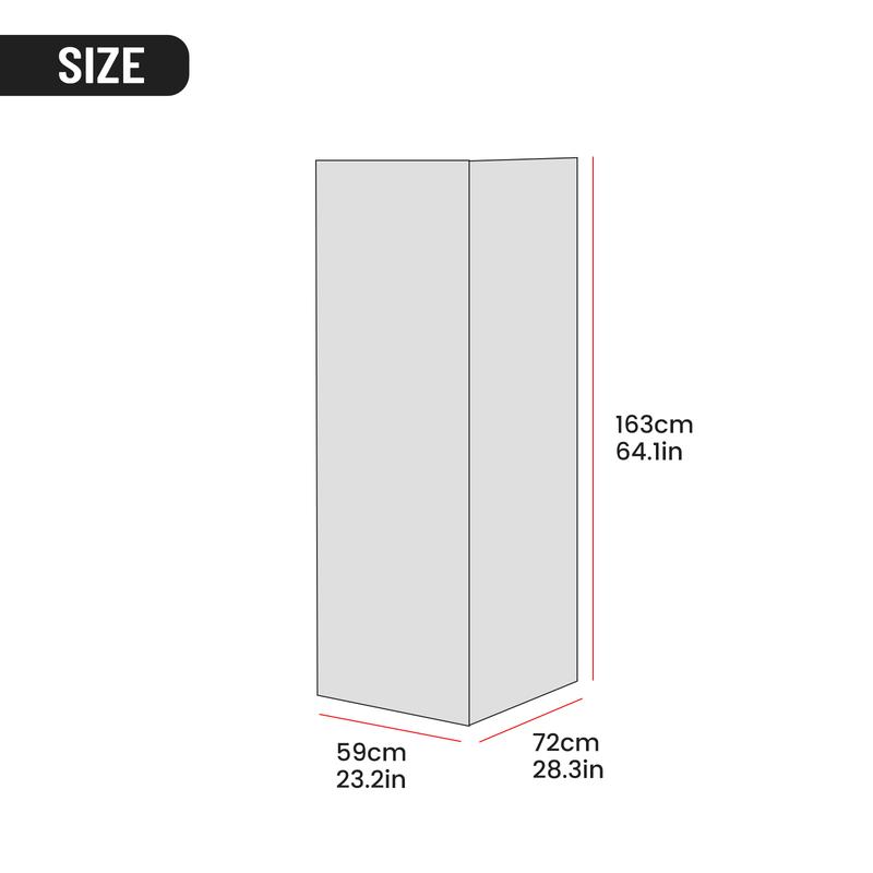 Rack Dust Cover Storage Cover 420D Silver Coated Kitchen Supplies ...