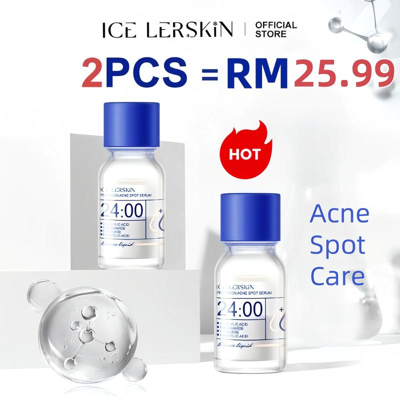 【Hot Deal】ICE LERSKIN Acne Treatment Essence 10ml – For Blemish-Prone ...