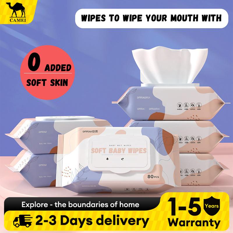 50pcs Camping Outdoor wipes can wipe stains Wipes White Tissue - TikTok ...