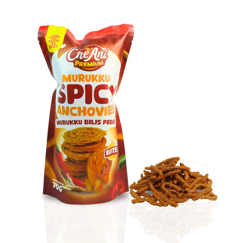 Murukku Jejari Spicy Anchovies Che Ani Premium - Snek Muruku - TikTok ...