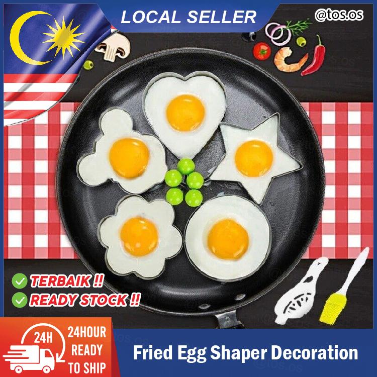 1PC Stainless Steel Fried Egg Shaper Omelette Mould Pancake Ring ...
