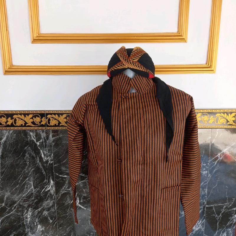 surjan lurik gratiss blangkon Pria - Shop | Tokopedia