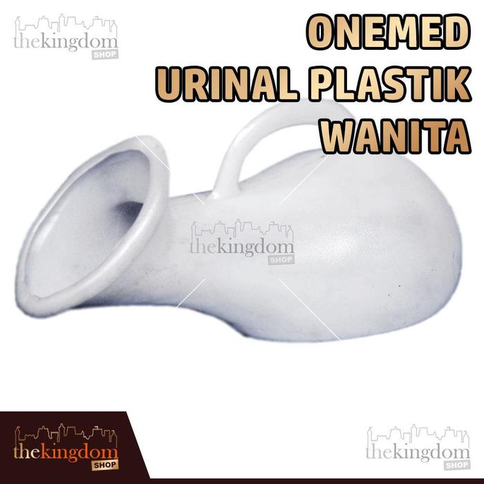 Jual Onemed Urinal Pispot Plastik Wanita Wadah Urin Kencing 1L - Bubble ...