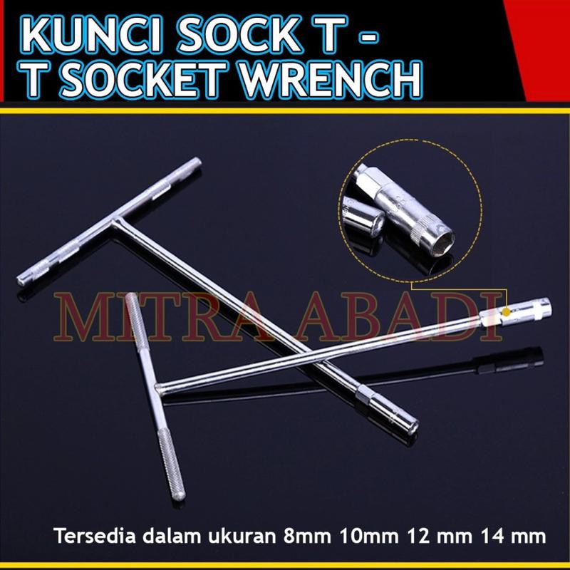Kunci Sok T / T Socket Wrench / Kunci Sok Bentuk T - Shop | Tokopedia