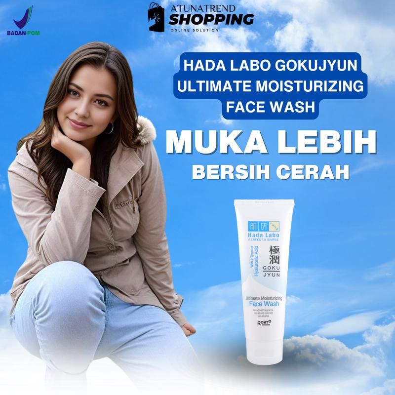 Hada Labo Gokujyun Ultimate Moisturizing Face Wash - cocok untuk kamu ...