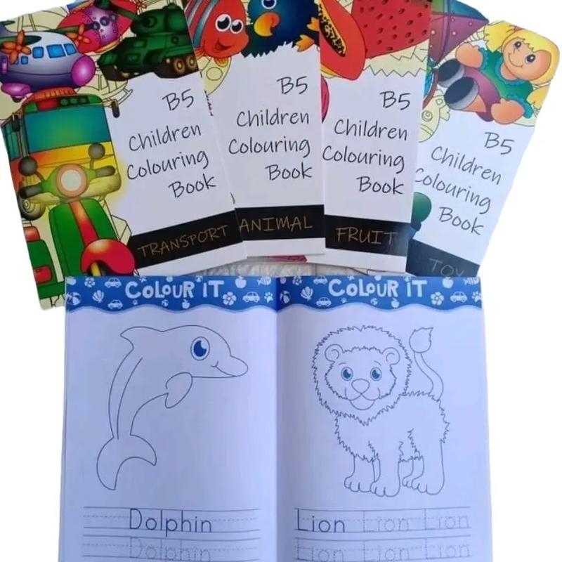 Readystock Promotion Children Learning B5 Colouring Art & Activity ...