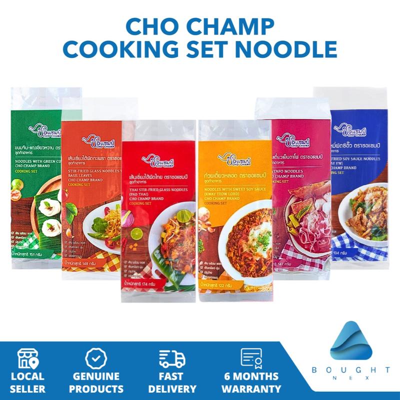 CHO CHAMP Noodle Meal Kits with Thai-Chinese Recipe Ready to - TikTok ...