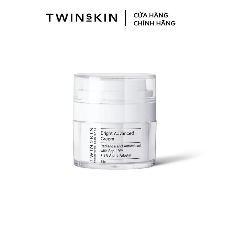 Kem dưỡng hỗ trợ sáng da TWINS SKIN Bright Advanced Cream 15gr - TikTok ...