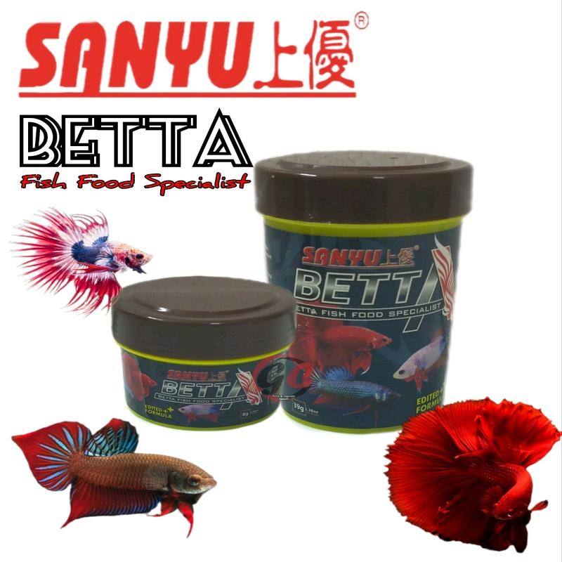 Sanyu Betta Gold (Fish Food Specialist)Makanan ikan Laga 8g - TikTok ...
