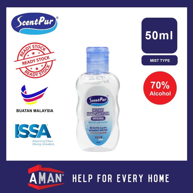 ScentPur Instant Hand Sanitizer 50ml Scent Pur - TikTok Shop Malaysia