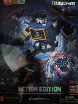 Blokees -READY Collection Action Edition Soundwave G1 Transformer ...