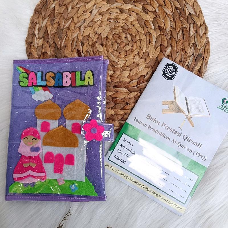 sampul buku PRESTASI, sampul flanel, sampul costum, hadiah anak - Shop ...