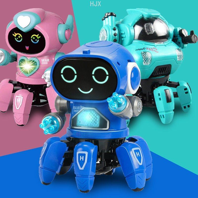 Mainan pendidikan untuk kanak-kanak, robot, sotong, labah-labah ...