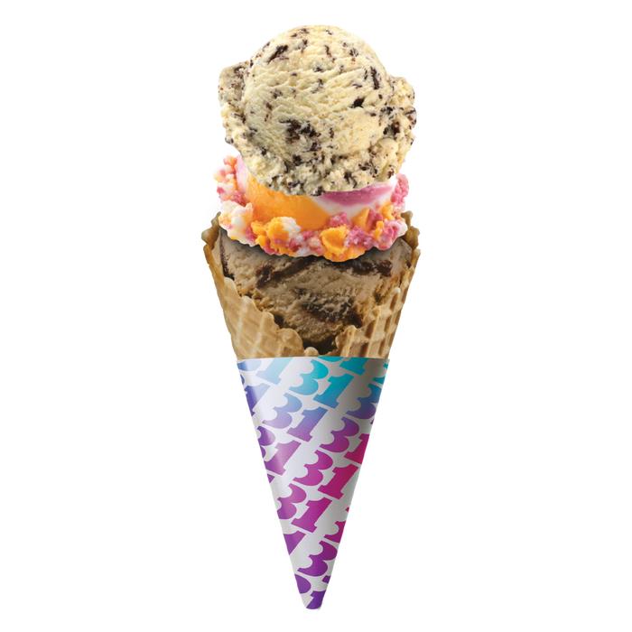 Jual Baskin Robbins - Cup n Cones Small, Medium, Large Ice Cream ...