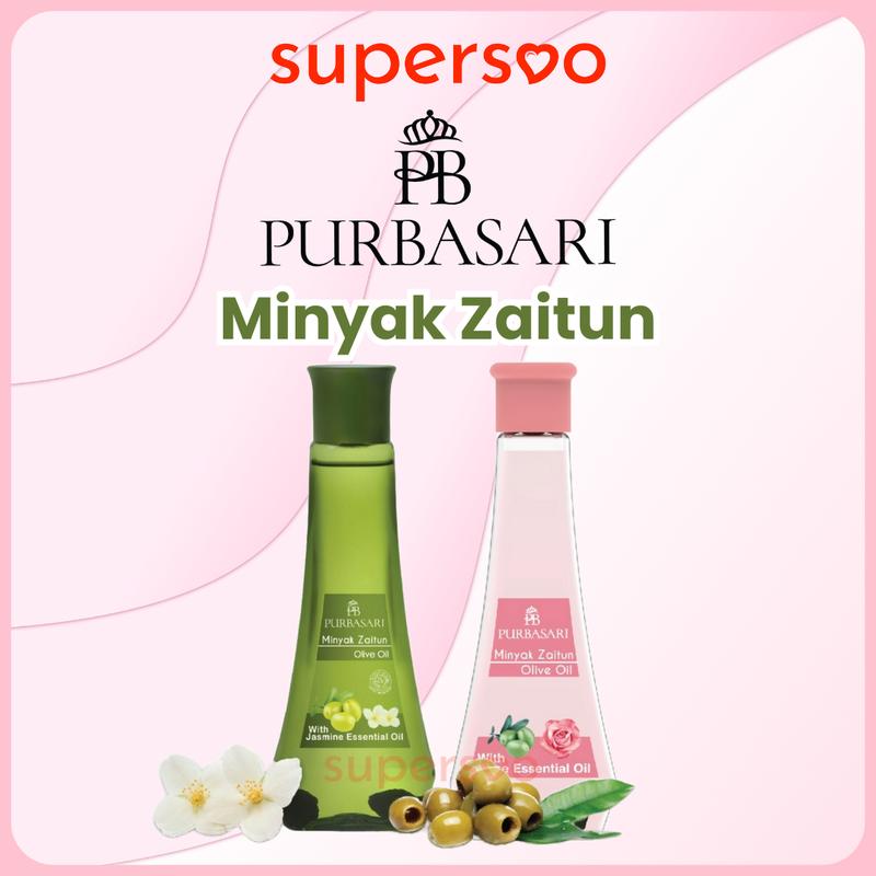 Purbasari Minyak Zaitun Mawar 75ml 150ml Olive Oil with Jasmine ...