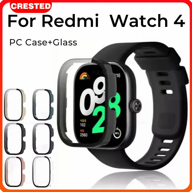PC Tempered Glass Case for Redmi Watch 4 Screen Protector Al - TikTok ...