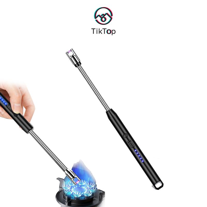Tiktop Electronic Lighter Gas Stove Lighter Candle Lighter USB - TikTok ...