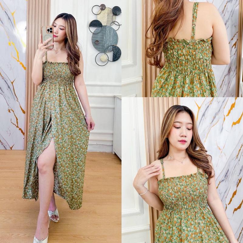 DASTER SANDRA // Dress Sandra // Daster Kerut // Daster Smok - Shop ...