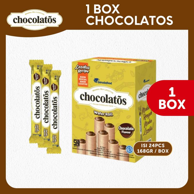 Chocolatos - 1 BOX Chocolatos Coklat Kecil - 168gr (24 PCS/BOX) - Shop ...