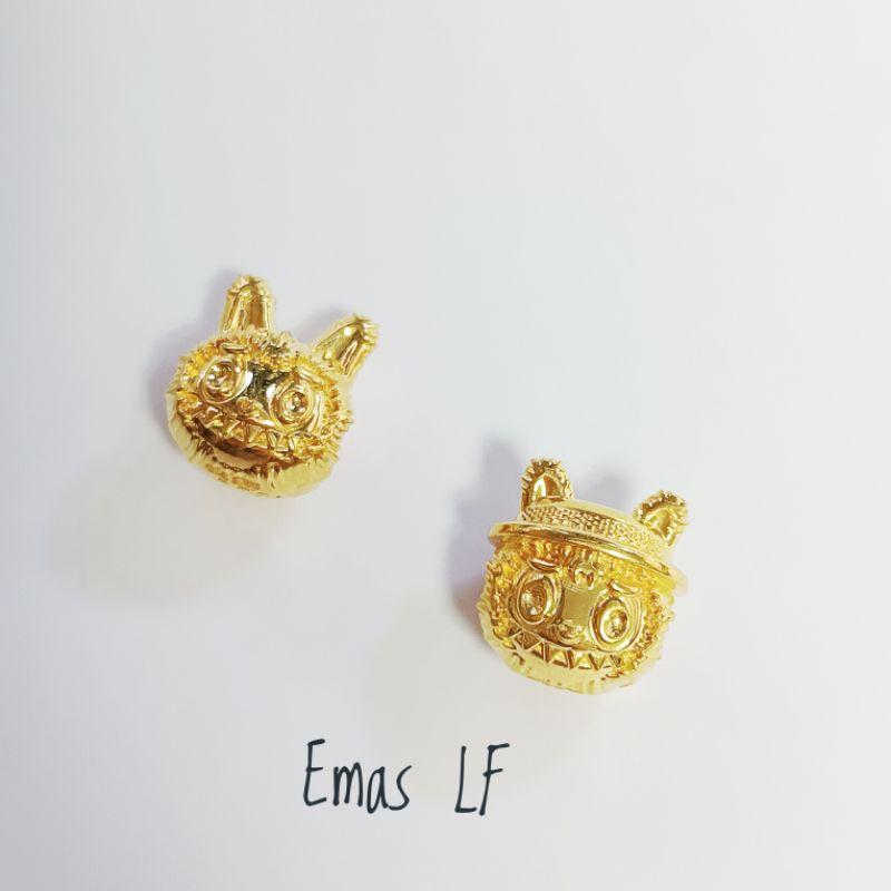 LF Emas 916 Labubu Emas Original Ready Stock - TikTok Shop Malaysia