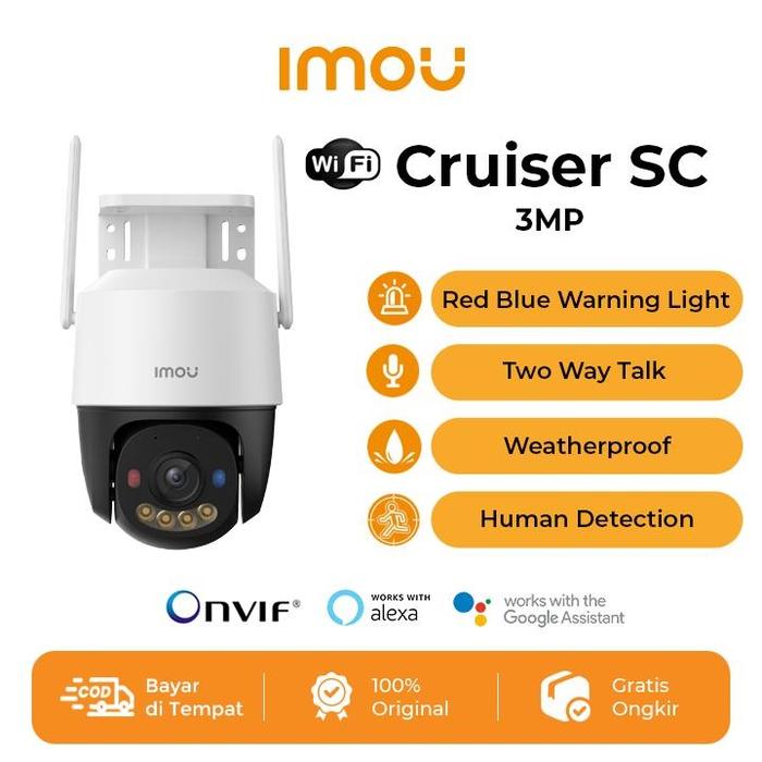 Jual IMOU CRUISER SC 3MP 2K KAMERA SMART CCTV / IP CAM WI-FI WIRELESS ...