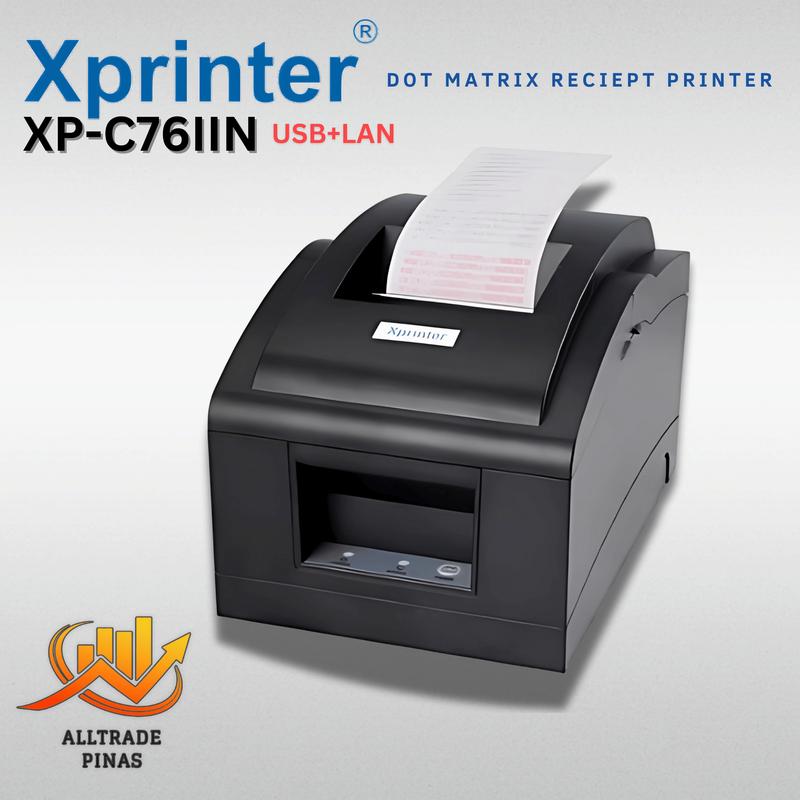 Xprinter XP-C76IIN XP C76IIN 76mm Thermal Printer With USB LAN - TikTok ...