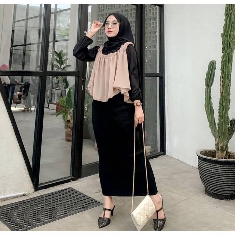 Rok sepan jumbo Bahan Secuba premium XXXL/Rok Sepan Untuk Kerja - Shop ...