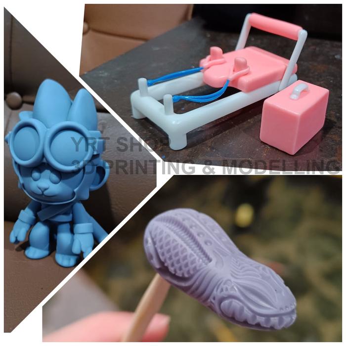Jual Cetak 3D Print Resin Custom SLA DLP / 3D Printing High Detail ...
