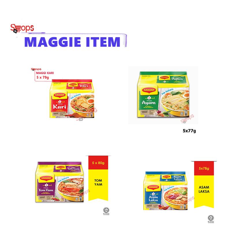 MAGGI Products : Curry (79g x 5 Packs) / Ayam (77g x 5 Packs) - TikTok ...