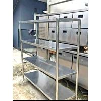 Jual Rak 4 susun stainless steel 201 - rak peniris MBG - rak solid mbg ...