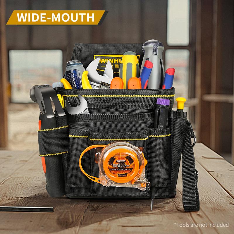 WINHUNT Small Tool Bag,Tool Waist Bag 600D Tool Bags for Men - TikTok ...