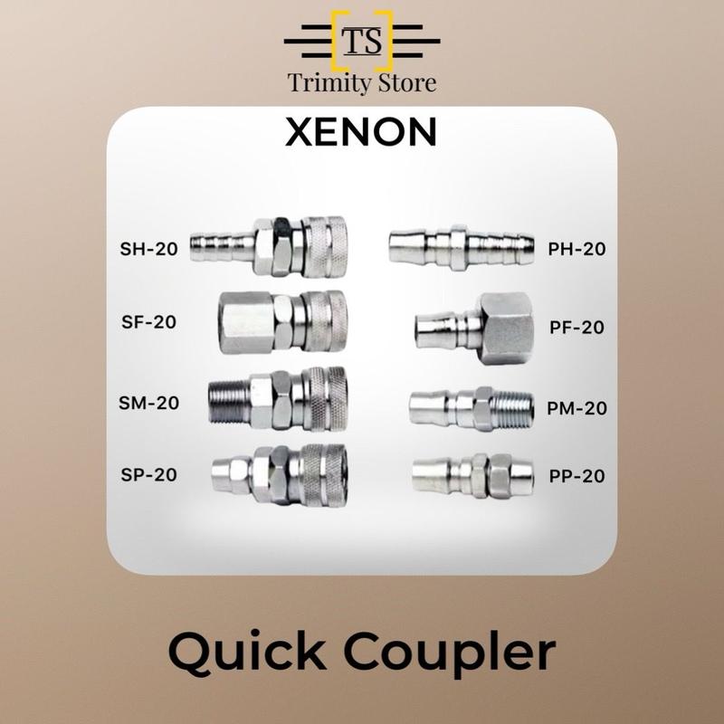 XENON Quick Coupler / Sambungan Selang Kompresor PF20 PM20 PH20 PP20 ...