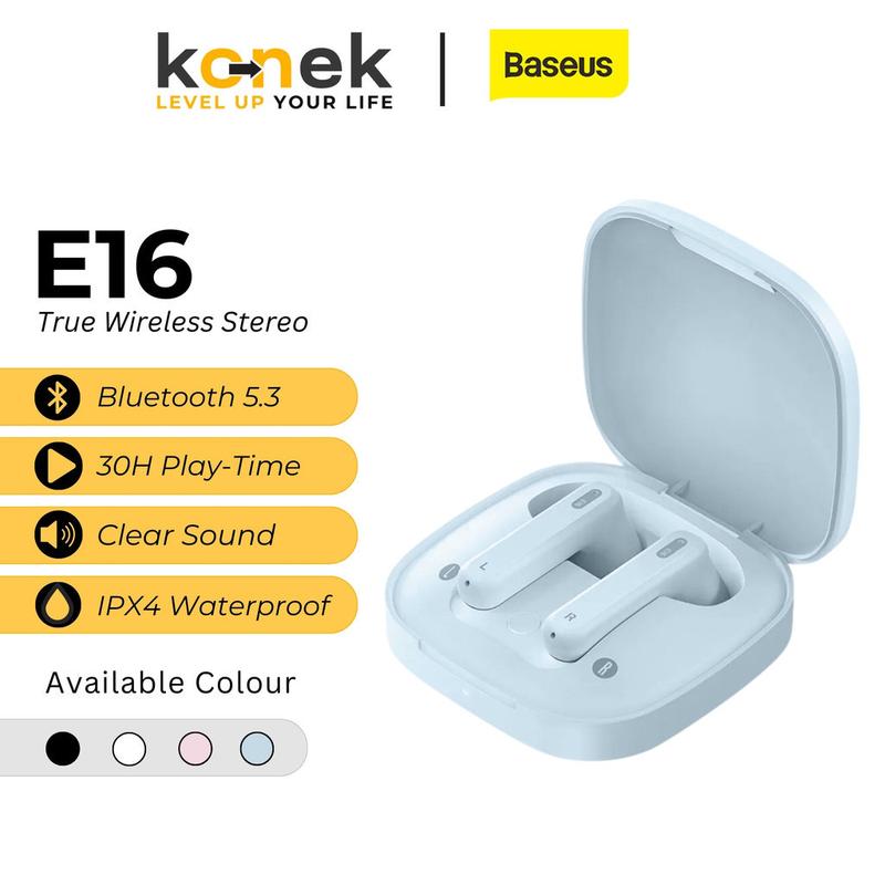 Baseus Bowie E16 True Wireless Bluetooth Earphone TWS Mini Earbuds ...