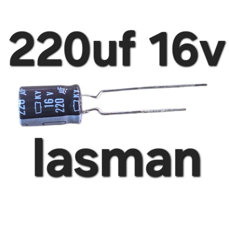 elko elco 220uf 16v 220 16volt 16 volt - Shop | Tokopedia