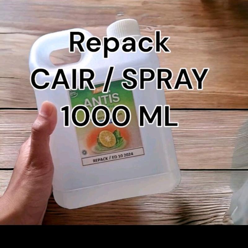 Antis Hand Sanitizer Repack 1000 / 500 ml - Shop | Tokopedia