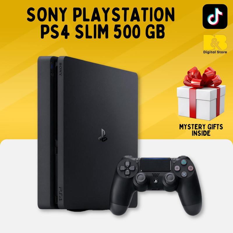 Sony Playstation PS4 Slim | 500GB SSD | Home Game Console | Warrantty ...