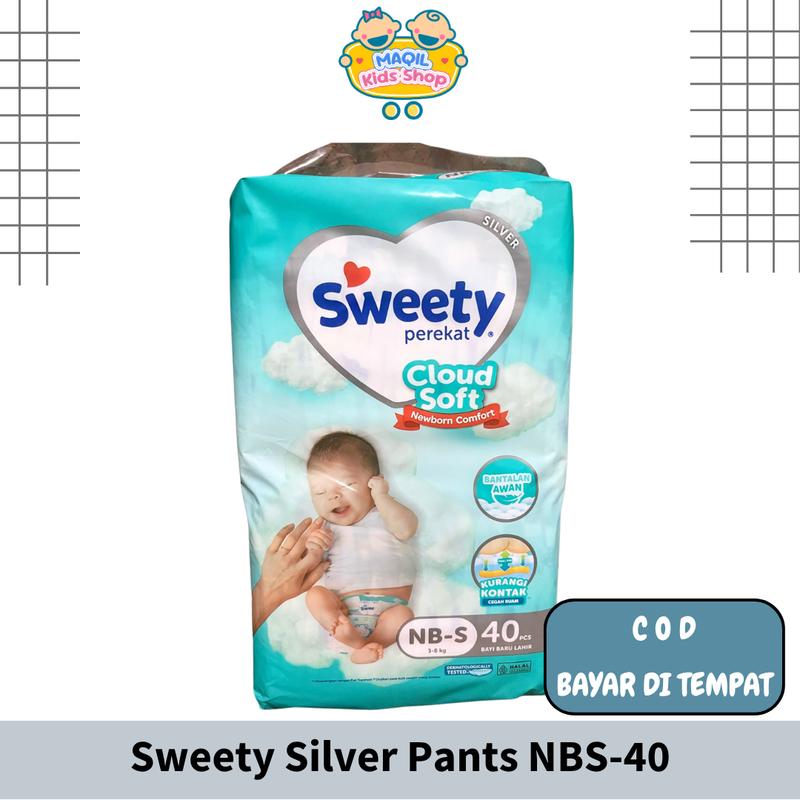 Sweety Silver New Born Tipe Perekat NBS-40 - Shop | Tokopedia