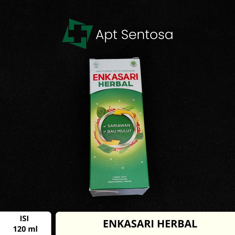 Enkasari herbal kumur sariawan 120 ml - Shop | Tokopedia