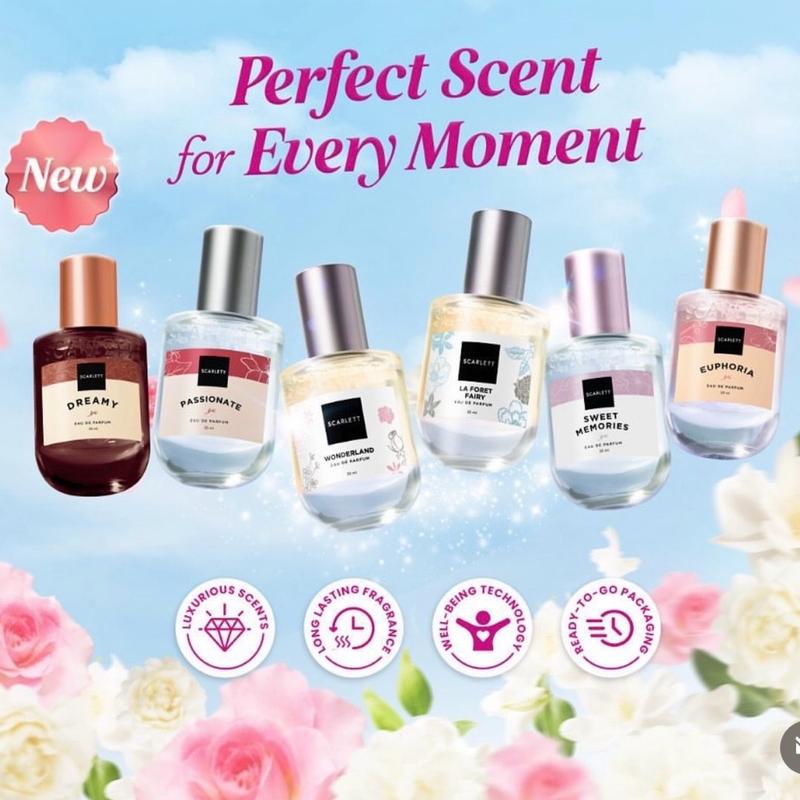 Parfum Scarlet whitening All varian ready stock pengharum tahan ...