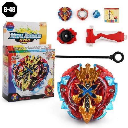 Jual Mainan Anak Gangsing Beyblade Murah Warna Blue Red Kualitas Bagus ...