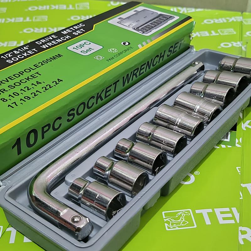 Promo Kunci Sok Shock 10 pcs 8-24 mm 6pt 1/2 inci Victory / Tersedia ...