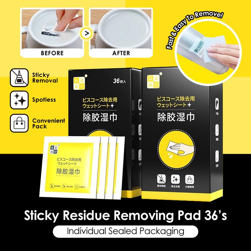 Sticky Residue Removing Pad / Sticky Removal / Spotless Household ...
